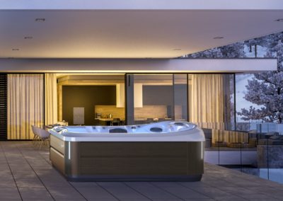 Jacuzzi®J-495™ Hot Tub | Oyster Pools & Hot Tubs - Wales