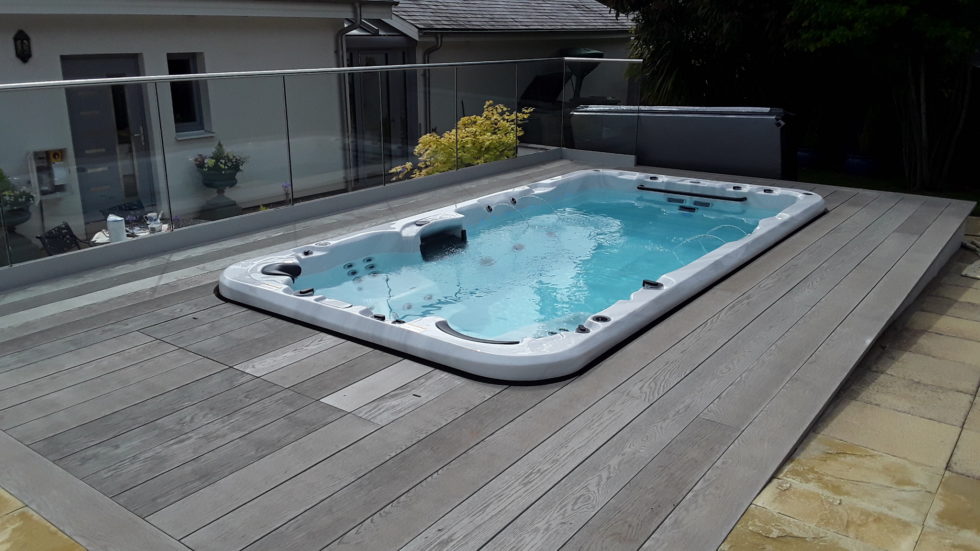 Vortex Spas™AquaGym Max 2024Swimspa Pool IN STOCK | Oyster Pools & Hot Tubs