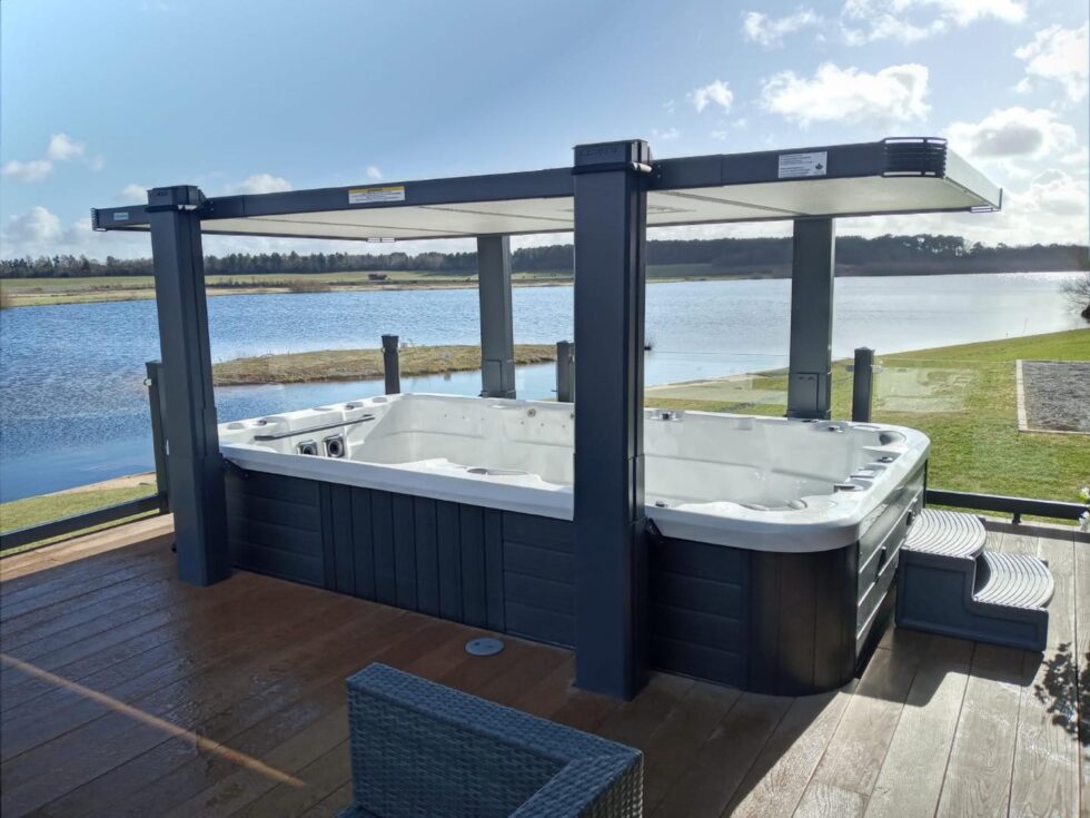 Vortex Spas™AquaGym Max 2024Swimspa Pool IN STOCK | Oyster Pools & Hot Tubs