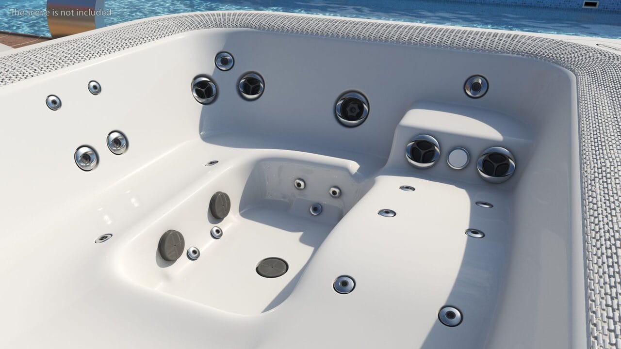 Jacuzzi®VirtusTO ORDER Hot Tub | Oyster Pools & Hot Tubs - Wales