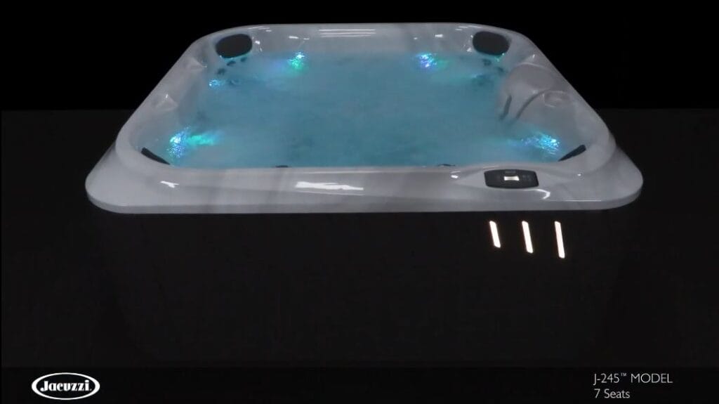 Jacuzzi®J-245™NEW 2024 IN STOCK Hot Tub | Oyster Pools & Hot Tubs - Wales